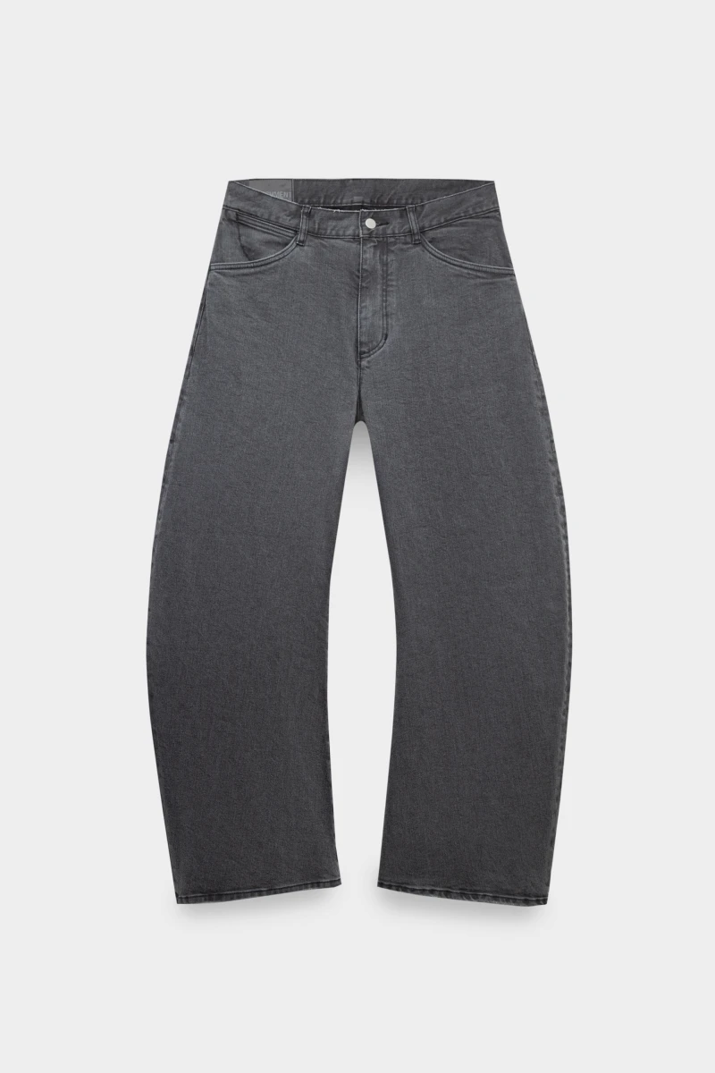 Attachment supima co stretch denim wide curve jeans d.gray 9004231049 21190 Leform