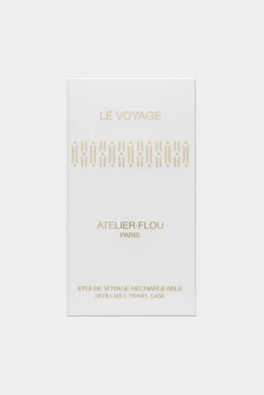 Парфюмерная вода Atelier Flou le voyage étuis en métal, couleur dorée ...