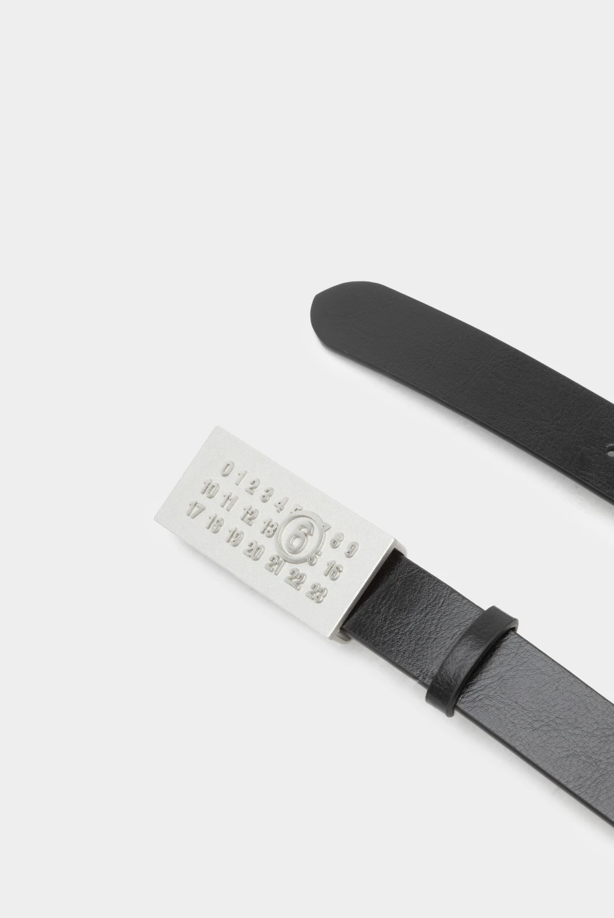Ремень MM6 Maison Margiela belt sa6tp0010 p6692 black 9050241160 ...
