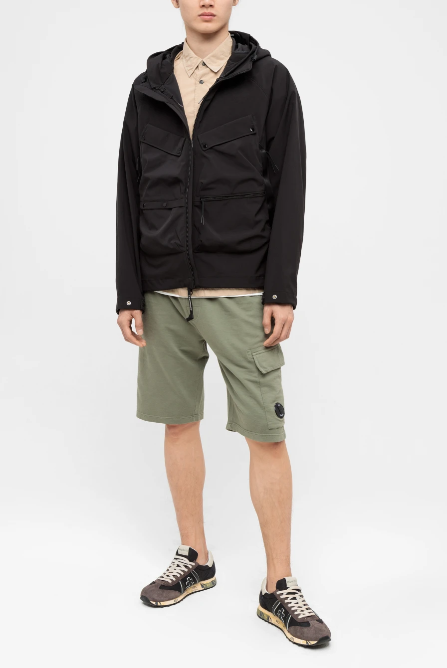 Куртка C.P. Company c.p. shell-r goggle jacket black 9113231212 - купить в Москве за 30590 руб ...