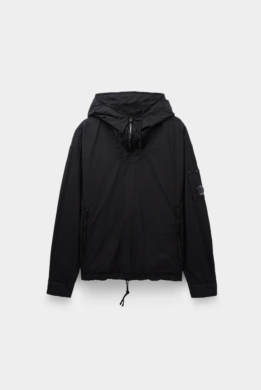 Анорак C.P. Company taylon l half zipped hooded overshirt Анорак C.P. Company taylon l half zipped hooded overshirt
