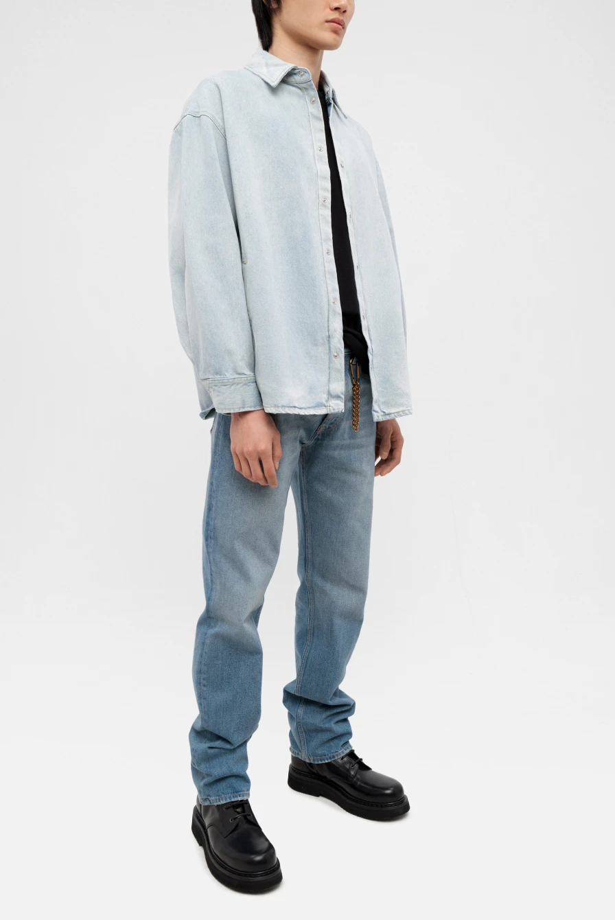 Рубашка DARKPARK keanu - denim shirt ice blue 9762241008 - купить в Москве за 33490 руб ...