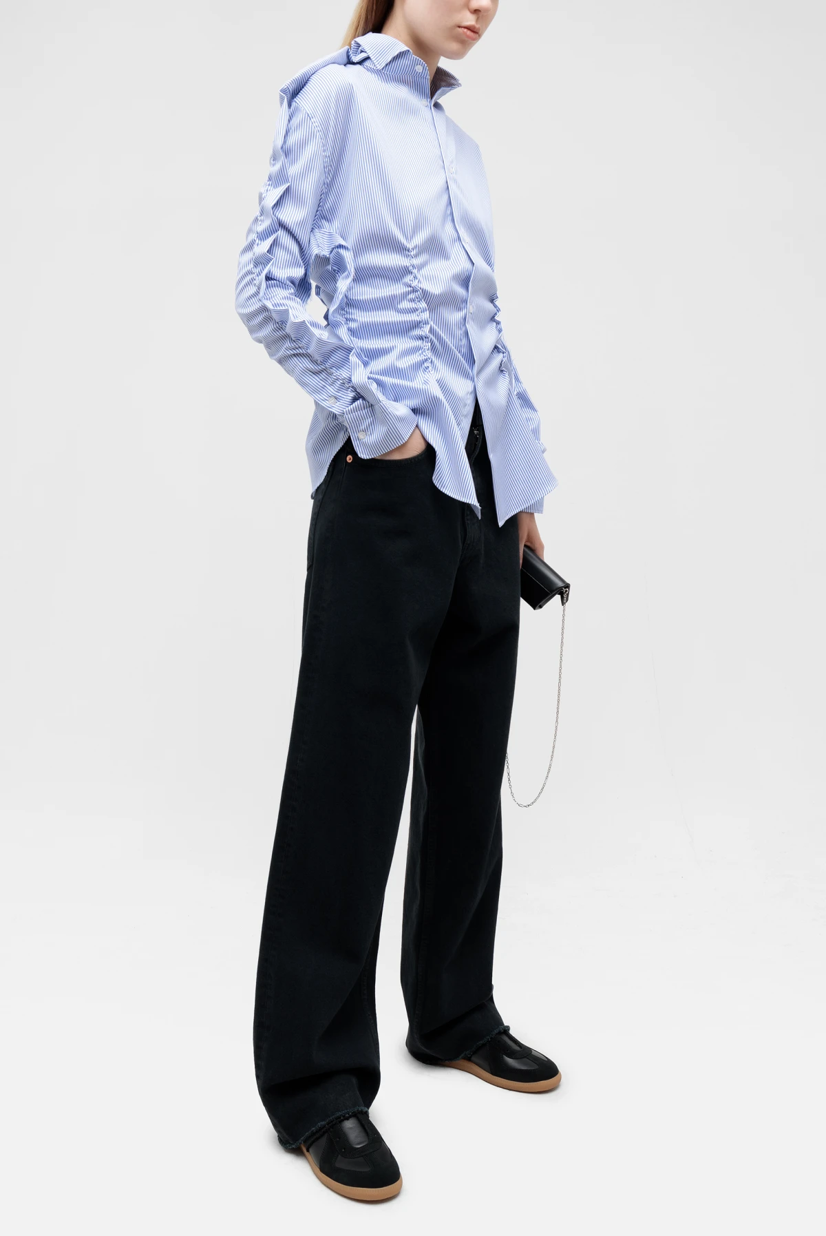 Рубашка Prototypes shirt pt05sh12us blue stripe 9796241015 - купить в ...