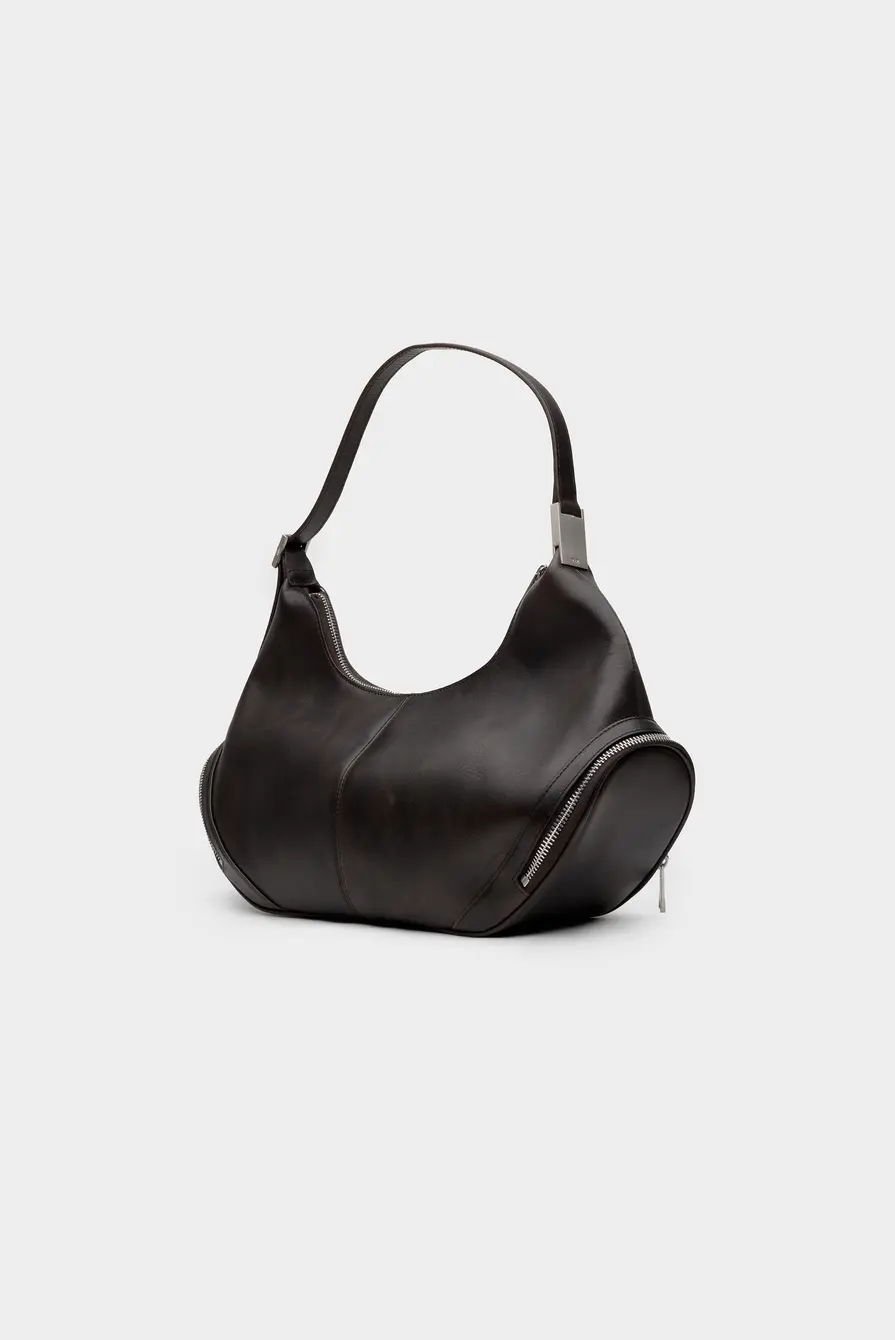 Сумка OSOI cargo hobo large stain brown 9803240013 - купить в Москве за 67990 руб. - интернет ...