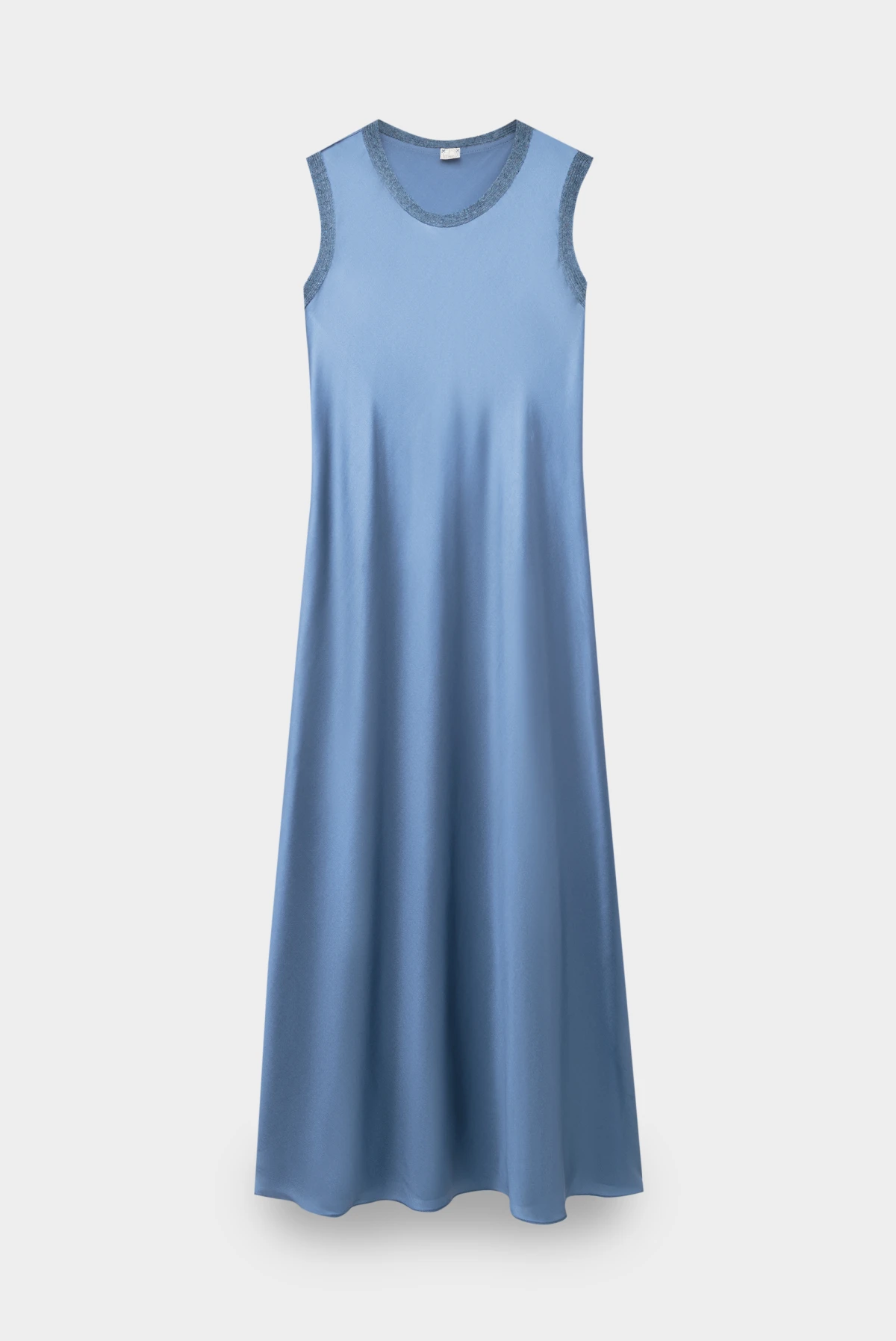 Платье alpe cashmere s-drs-00-001-01, шелковое с кашемировыми довязами ...