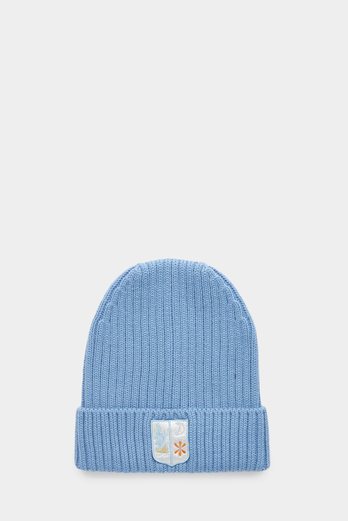 Шапка Muzaradi цвет голубой 7266220005 - купить в Москве за 10090 руб ...