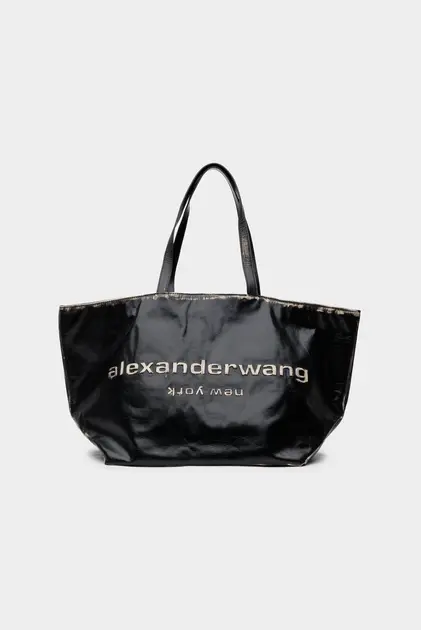 Сумка Alexander Wang punch small tote w/ strap black/ cream 9336242023 ...