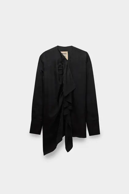 Блузка Uma Wang tumble top black 9364251046 - купить в Москве за 114900 ...