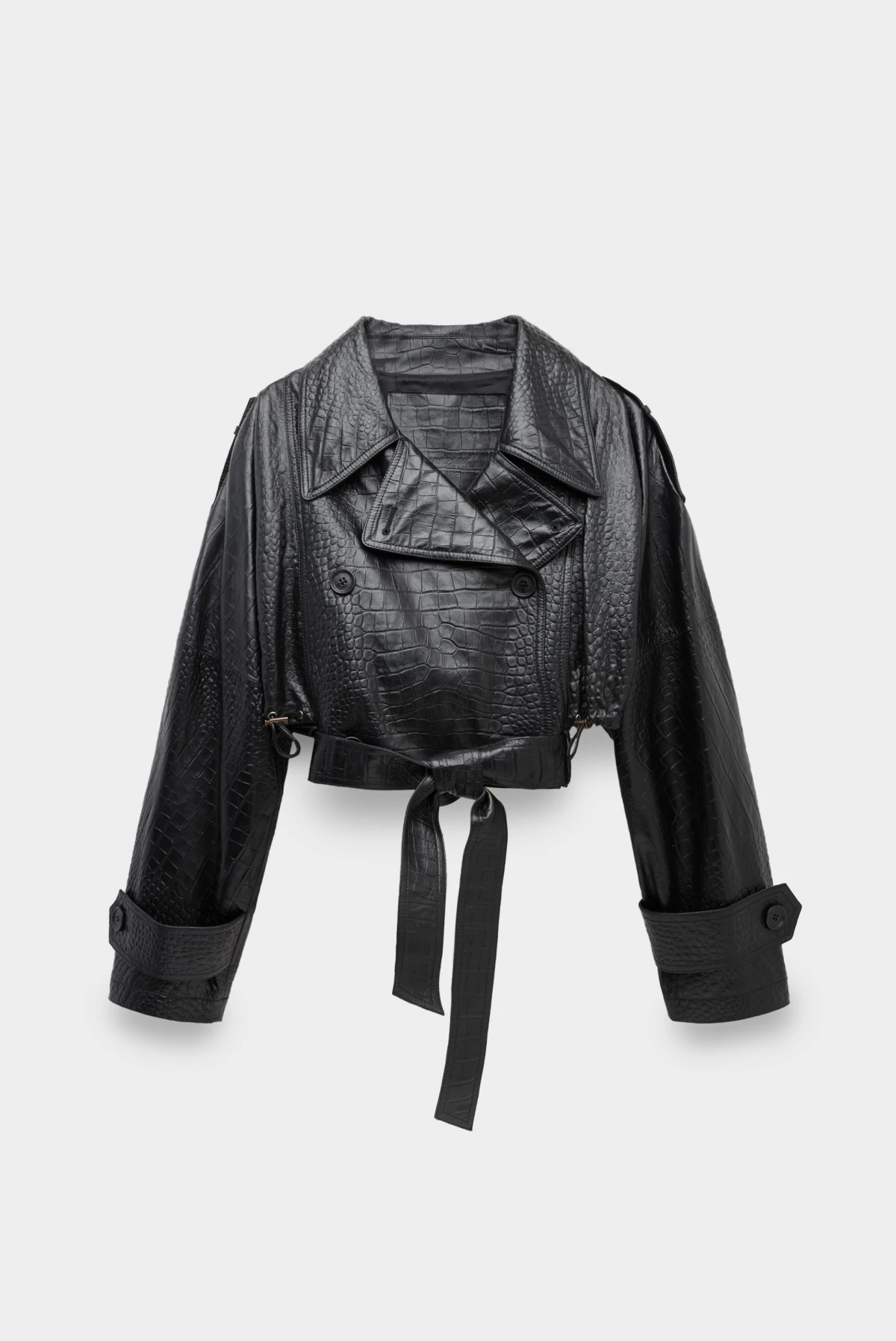 Куртка DARKPARK penelope - cropped trench black 9762241002 - купить в Москве за 439900 руб ...