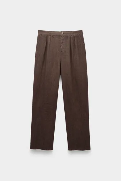 Брюки Daub elastic back waist band pants brown 9793242007 - купить в Москве за 19990 руб ...