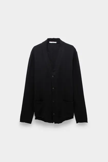 Кардиган Daub raw edge cardigan black 9793242024 - купить в Москве за 30990 руб. - интернет ...