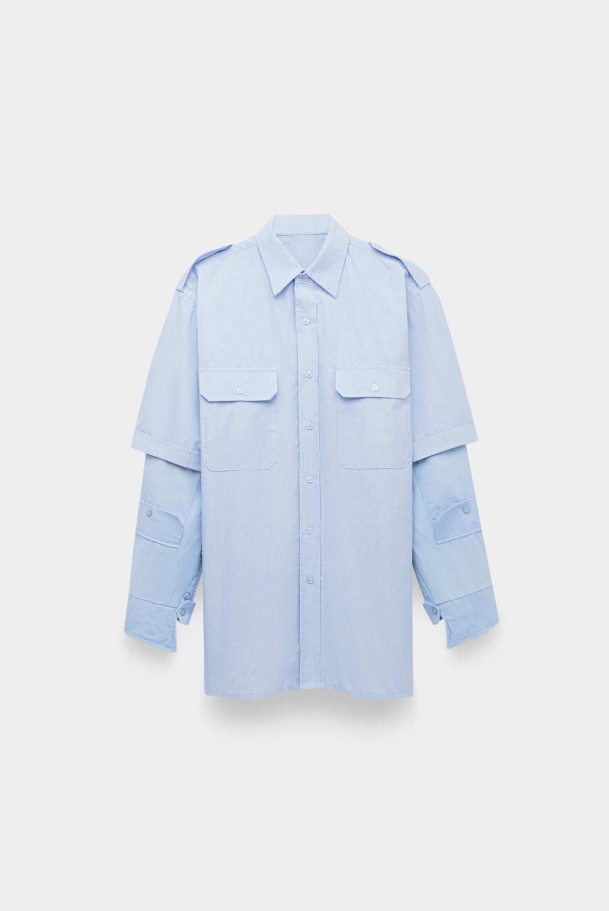 Рубашка Prototypes shirt pt05sh11mw light blue 9796241014 - купить в ...