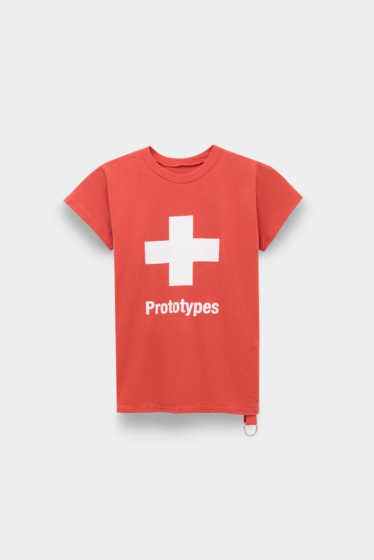 Футболка Prototypes t-shirt pt05to28us red/print swisss cross ...