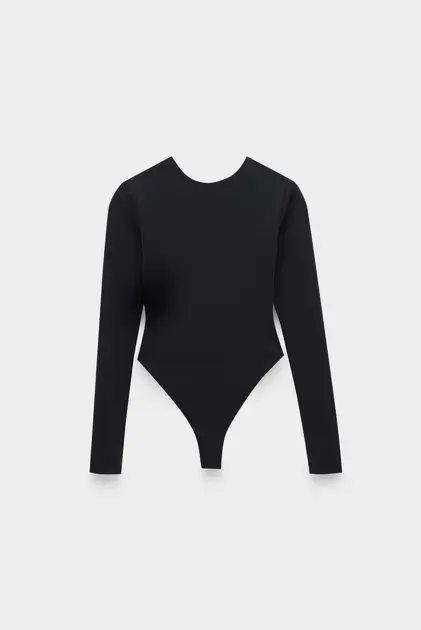 Боди ENTIRE STUDIOS ls bodysuit - nylon spandex soot soot 9810251044 - купить в Москве за 6290 ...