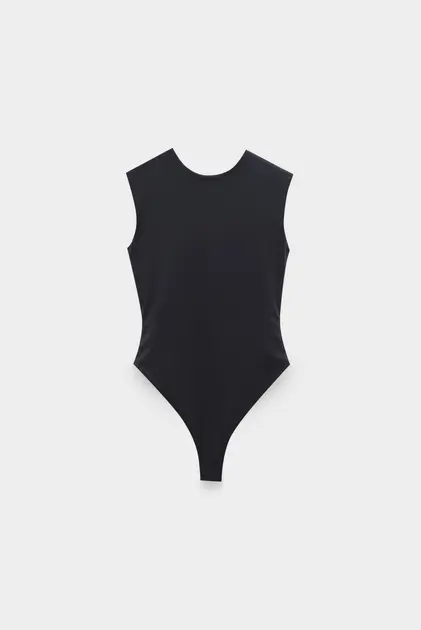 Боди ENTIRE STUDIOS sleeveless bodysuit - nylon spandex soot soot 9810251056 - купить в Москве ...