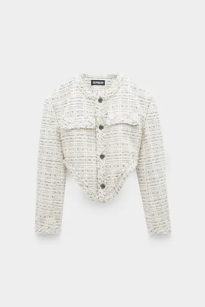 Жакет BONBOM bpt25 blazer8 ivory ivory 9811251028 - купить в Москве за 44390 руб. - интернет ...
